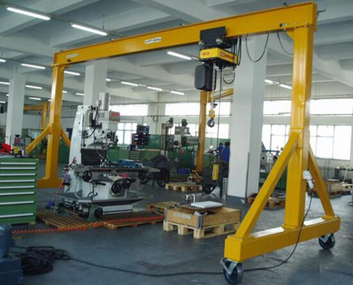 What Is The Maximum Capacity Of A Portable Overhead Crane? - Asianom's ...